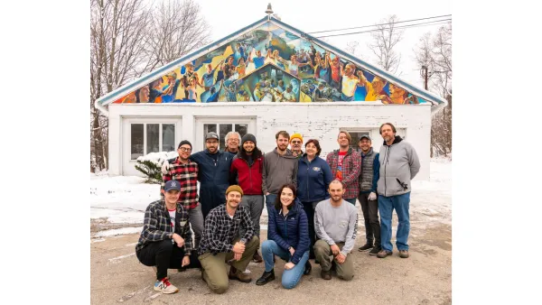 Union Members Help Clean Up & Transform Former Jay Union Hall Into ...