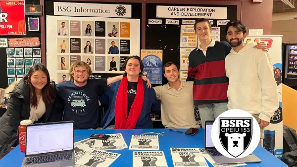 Student Housing Staff at Bowdoin College Launch Union Drive with OPEIU ...