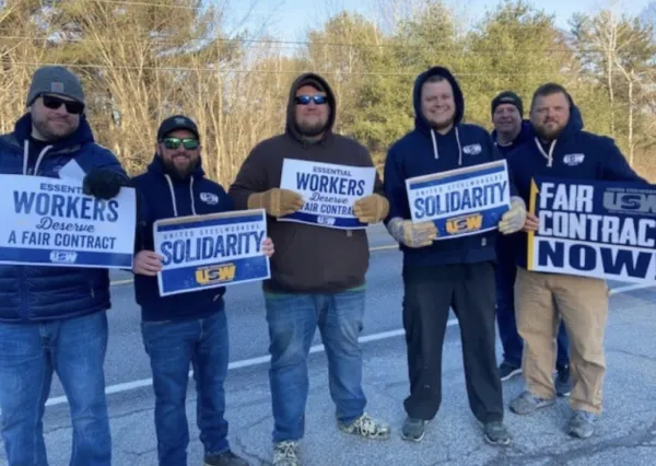 More than a Thousand USW Workers in Central Maine Get Organized and ...