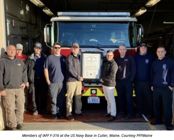 Meet the Maine Fire Fighters Who Protect Our Naval Facilities & Serve ...